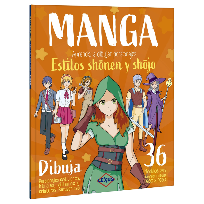 Manga – Aprendo a Dibujar Personajes Estilo Shōnen y Shojo