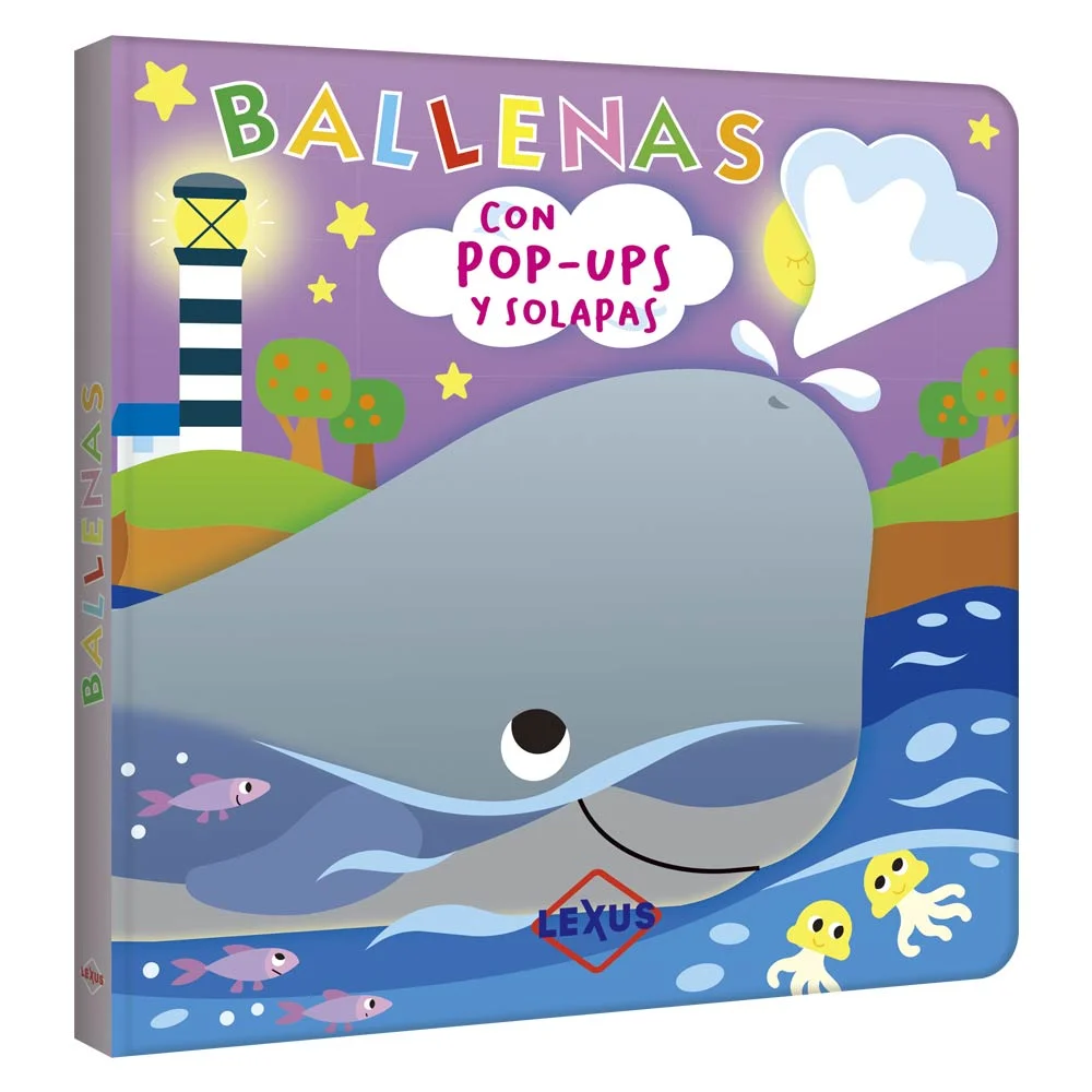Pop Ups y Solapas - Ballenas | Lexus Editores México