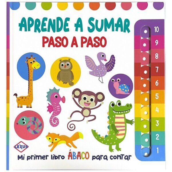 Libro infantil Aprende a Sumar Paso a Paso | Lexus Editores